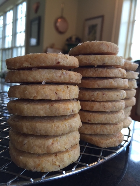 Quick: I Need a Cookie! - Orange-Almond Shortbread Cookies - Kitchen ...